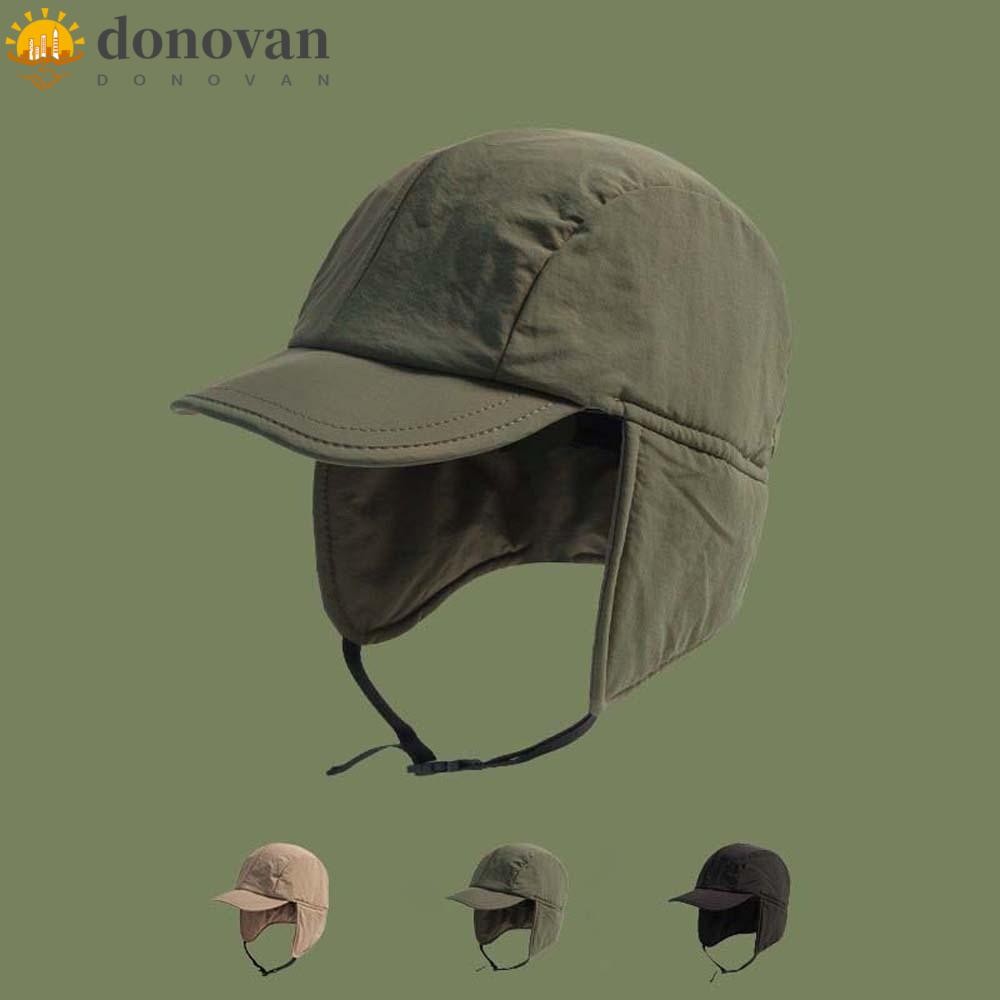 DONOVAN Ear Protection Ushanka, Thickened Multi-functional Earflaps ...