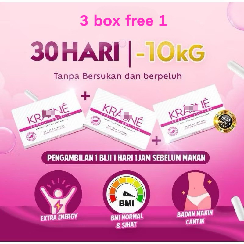 3 box free 1] [DIRECT HQ]New Sislin Fat Slimming Kurus Appetite Control ...