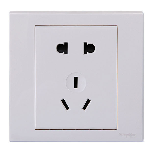 Schneider Wall/Schneider Electric Two Three Plug Five-Hole Socket Wall ...