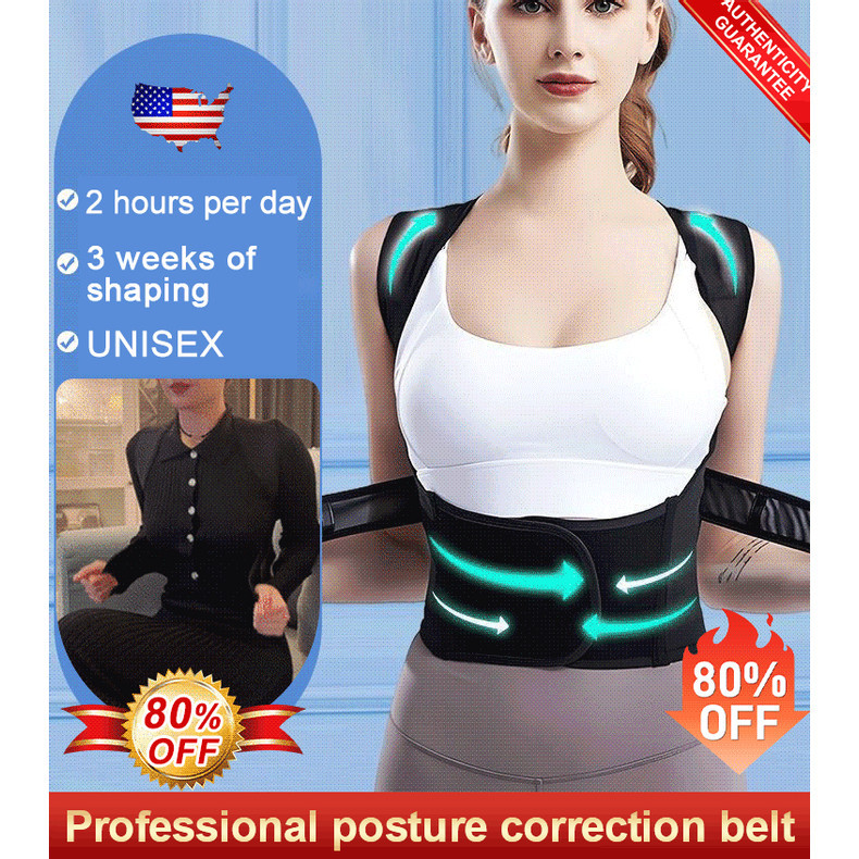 [AntiHunchback]Professional Posture Correction Belt Open Shoulder ...