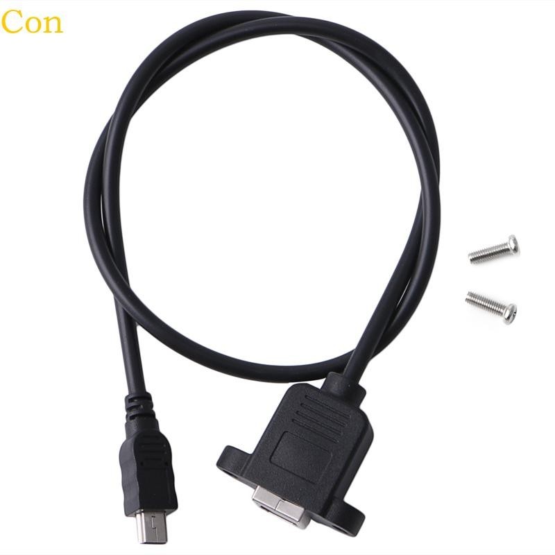 Con 50CM Mini USB 5Pin Male to USB 2 0 B Female Jack Printer Panel ...