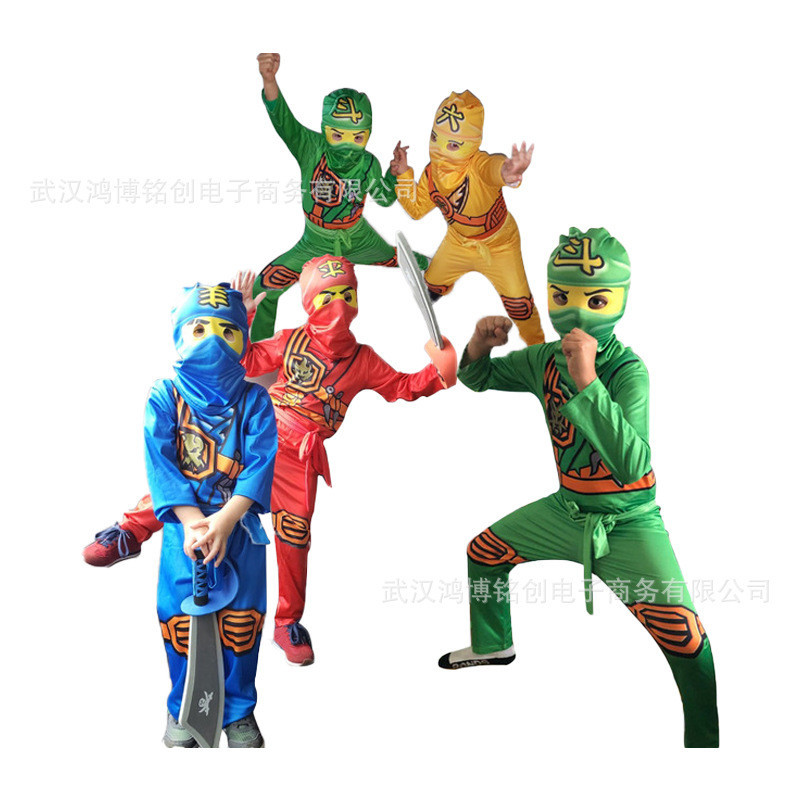 Phantom Ninja Costume Suit Cosplay Stage Performance Costume Halloween ...