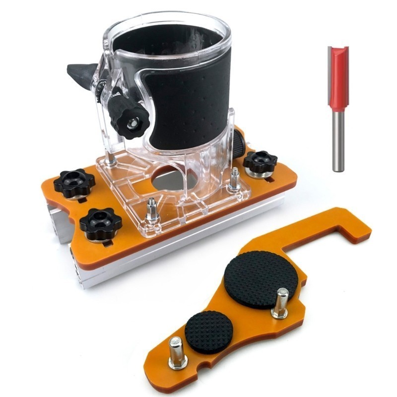 HL 65mm Trimming Machine 2 In 1 Slotted Bracket Invisible Fasteners ...