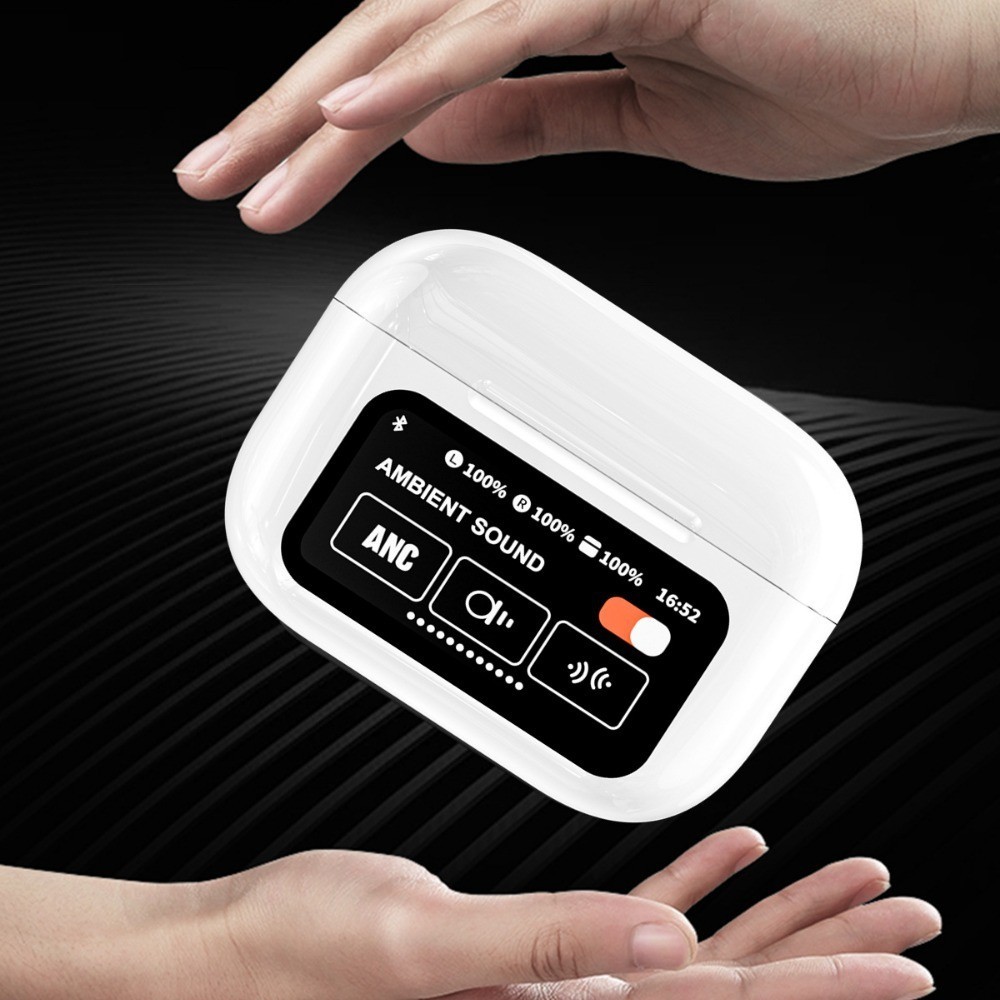 2024 new A9Pro screen display touch multifunctional earbuds wireless ...