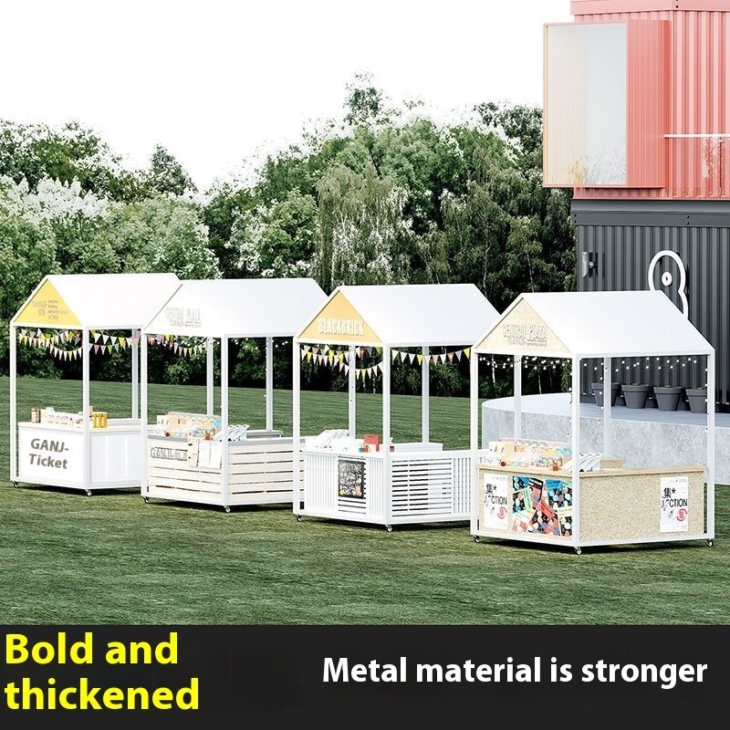 Outdoor Market Activity Stall Stand Night Market Snack Food Stand ...