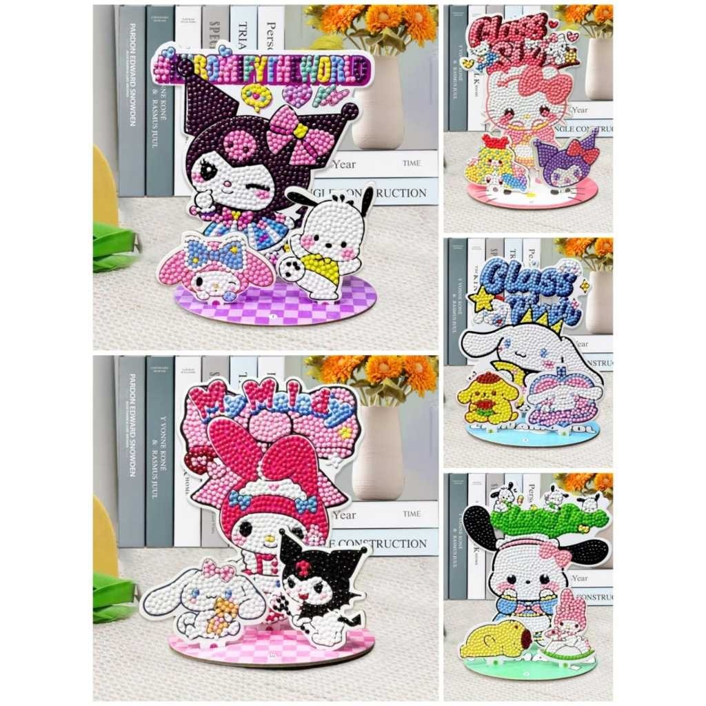 Sanrio 3D DIY Seni Berlian | Set Kraf Tangan & Hadiah Hari Jadi untuk ...