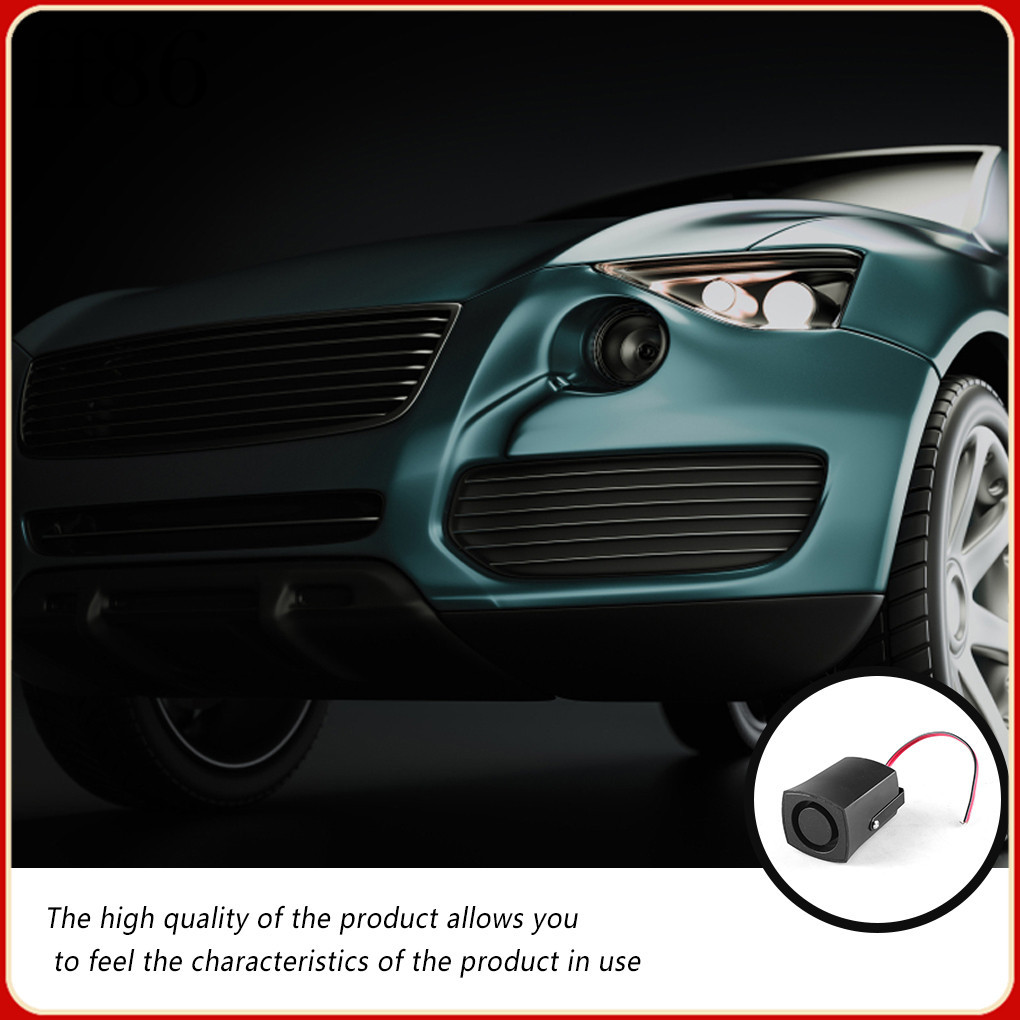 Horn Alarm Siren Car 12V Warning Reversing Beep Sound Speaker Invisible ...