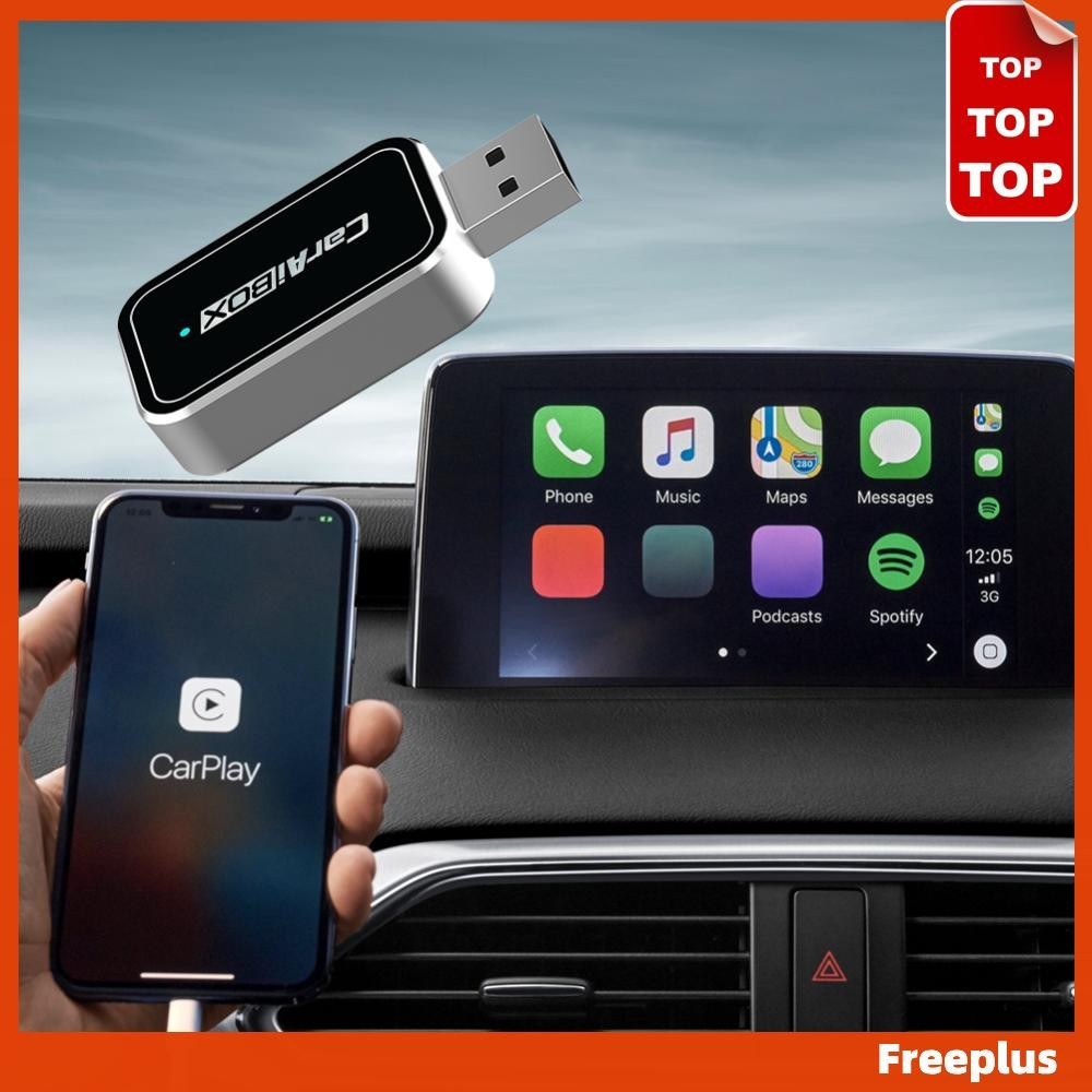Wireless CarPlay Android Auto CarPlay AI Box Wired To Wireless USB Plug ...
