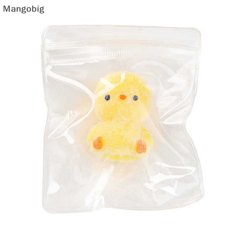 Mangobig Sticky TPR Squishy Mini Flocking Chick Stress Relief Squishy ...