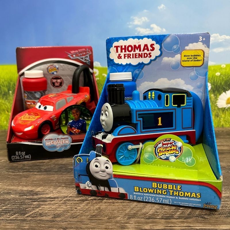 Rumah comel seperti kanak-kanak Disney McQueen Thomas kereta api kecil ...