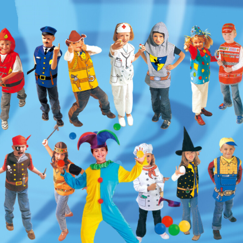 Children Halloween Career Cosplay Costumes Doctor Worker Nurse Air ...