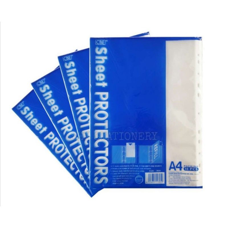 CBE Sheet Protectors 305A Clear | Shopee Malaysia