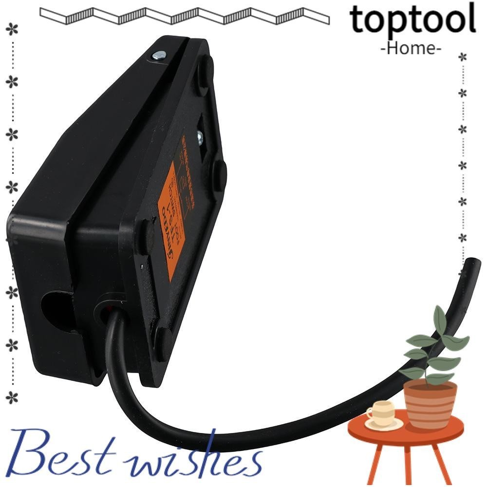 TOPTOOL Foot Pedal Switch, 10A 250VAC Plastic, with 10CM Cable Black CNC Industrial | Shopee ...