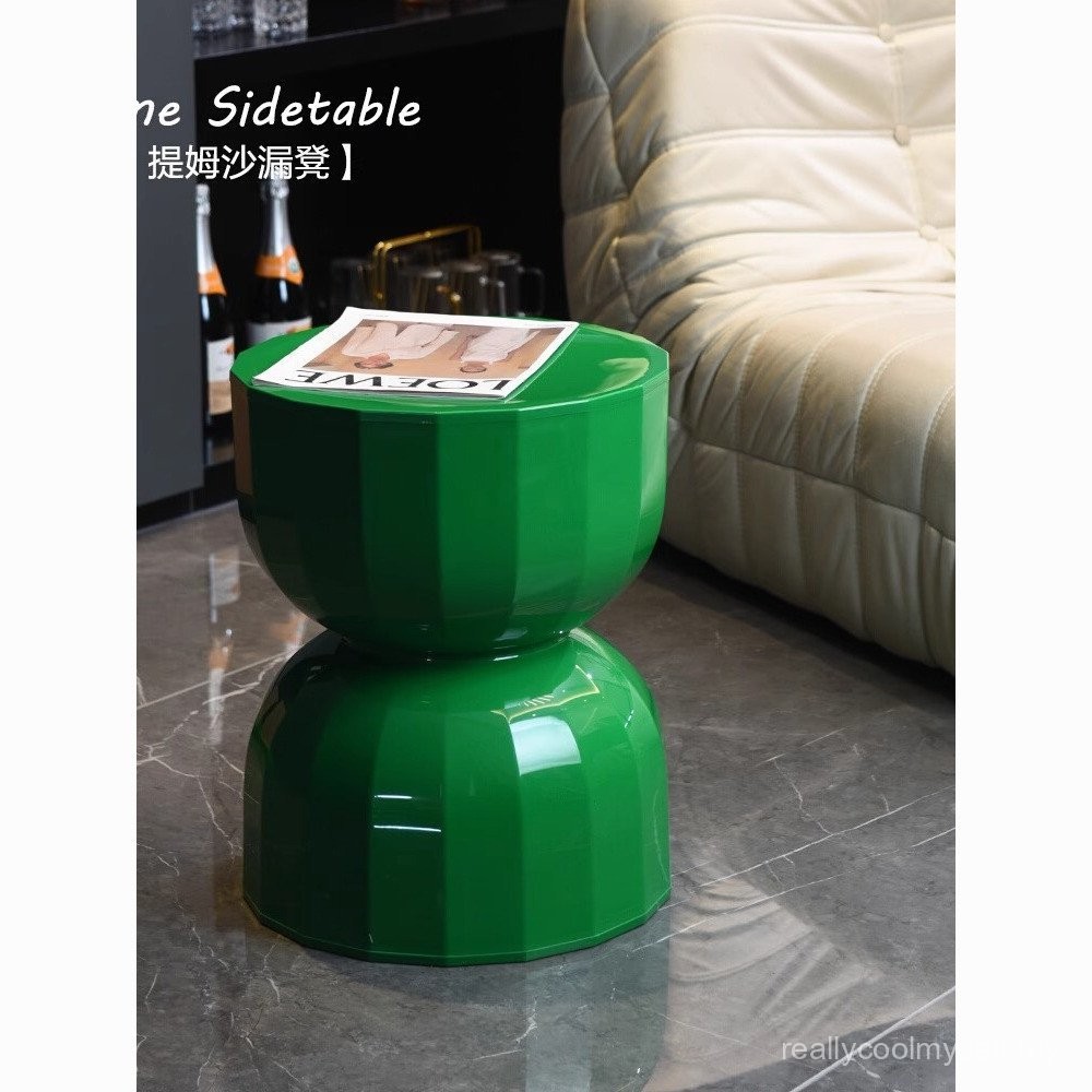 Creative Coffee Table Nordic Timer Hourglass Side Table Corner Table ...