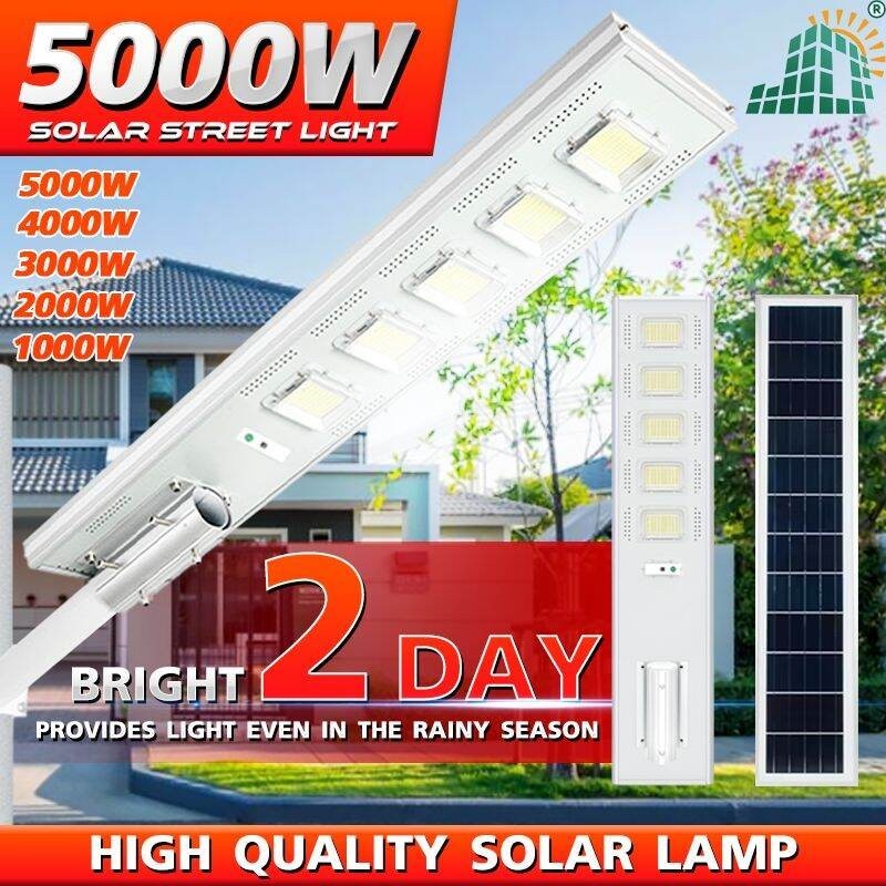 [FREE GIFT] JD 5000W Solar Street Light Commercial Industrial Lampu ...