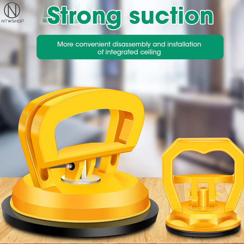 NTW Integrated Ceiling Suction Cup Tile Aluminum Button Plate Tile ...