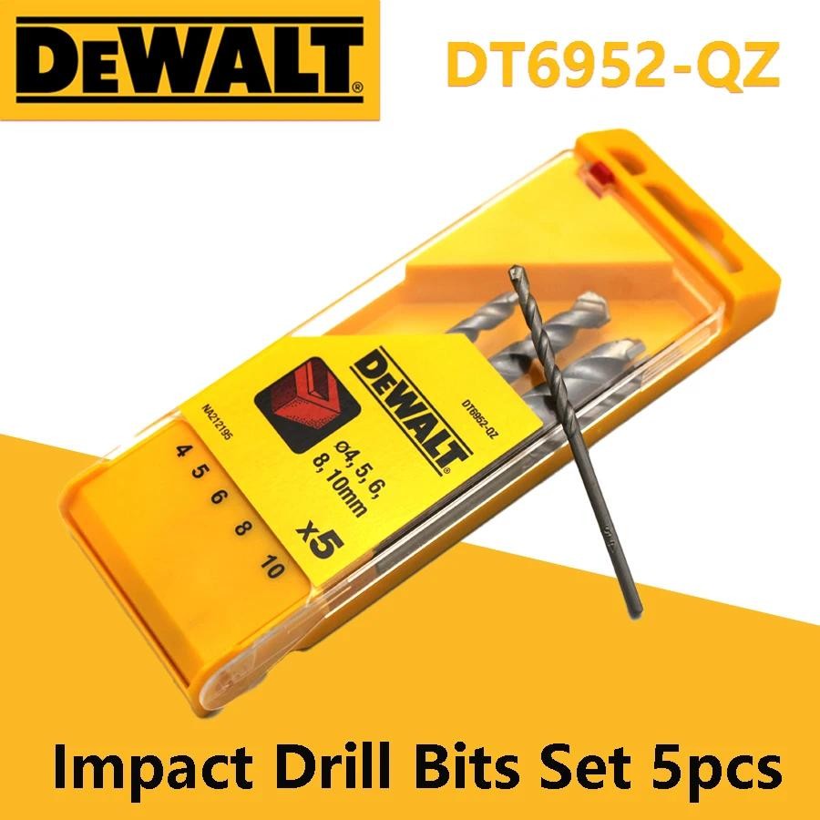 Dewalt DT6952-QZ Impact Drill Bits Set For Tile Brick Cement Concrete ...