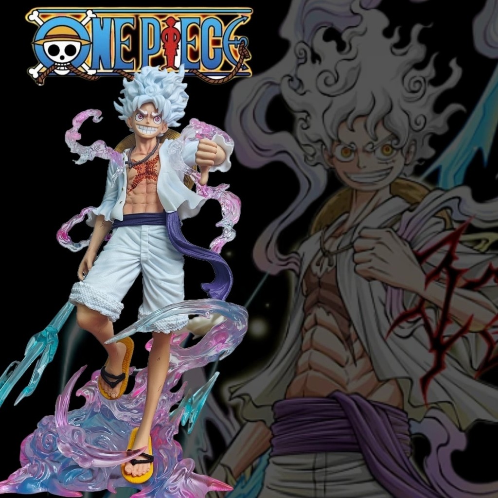 One Piece | Nika Luffy Four Emperors Sun God Hold Electric Five-speed ...