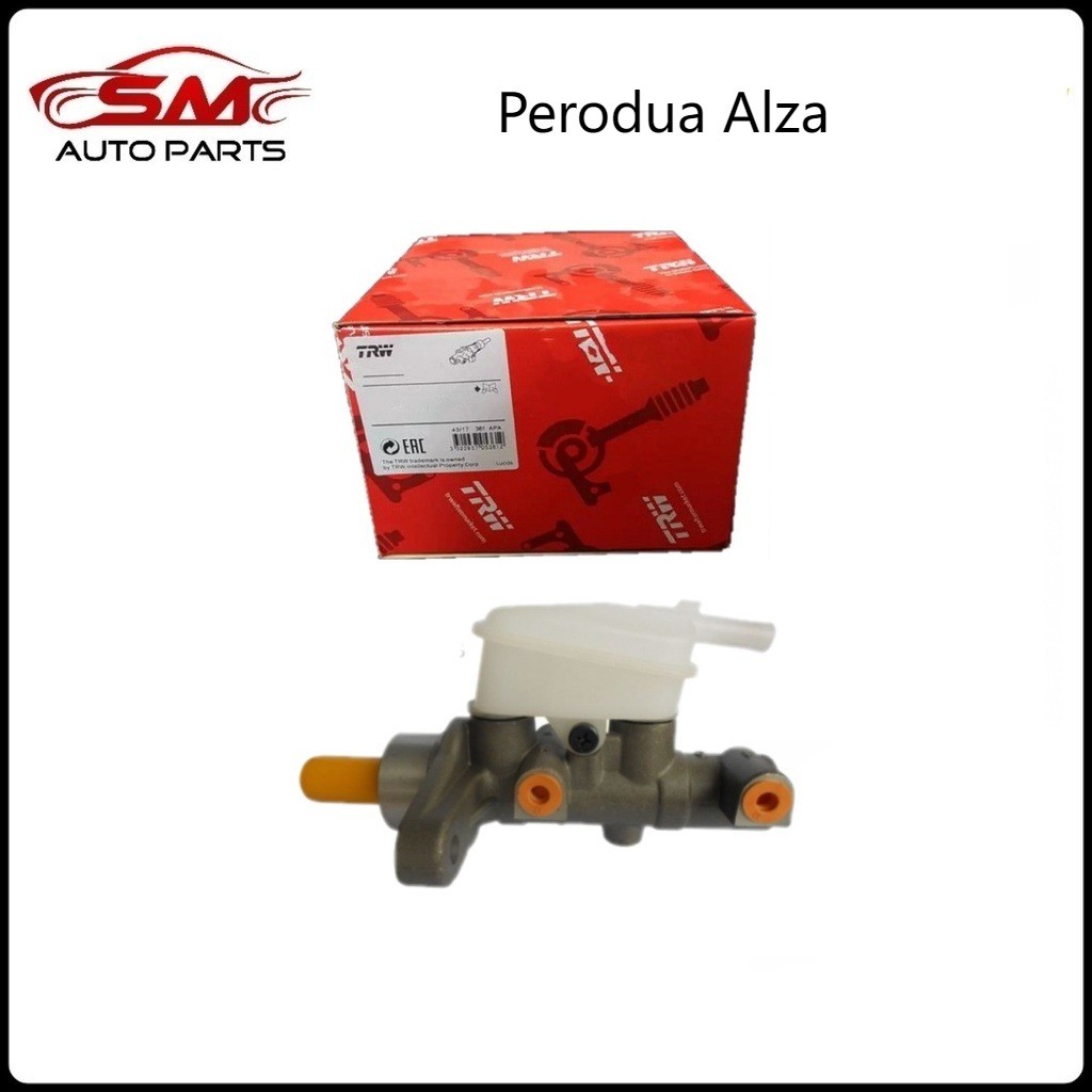 TRW Brake Master Pump Cylinder - Perodua Alza ( ABS 2 Pipe PMH895 / No ...
