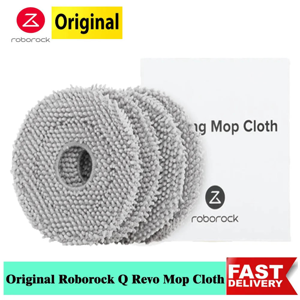 Original Roborock Q Revo Rotating Mop Cloth Accessories For P10 Robot ...