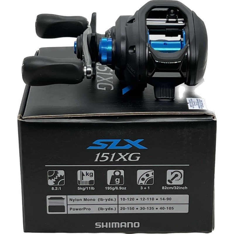 2022 SHIMANO SLX 151XG,151,151HG CASTING REEL🔥Ready Stock🔥 100% Original🔥 | Shopee Malaysia