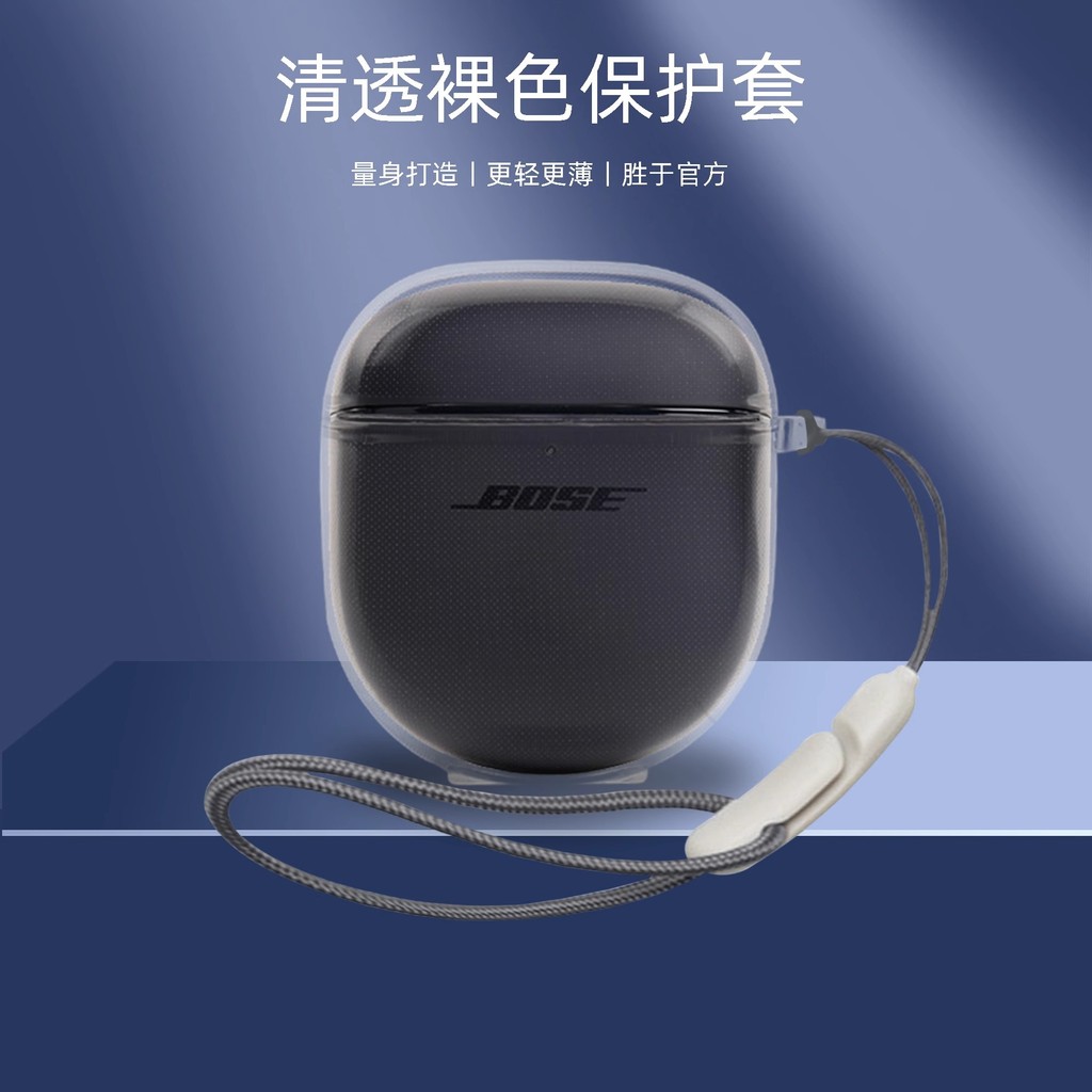 【Fashion】Transparent Earphone Case for Bose Ultra Open Earbuds(2024)/QC ...