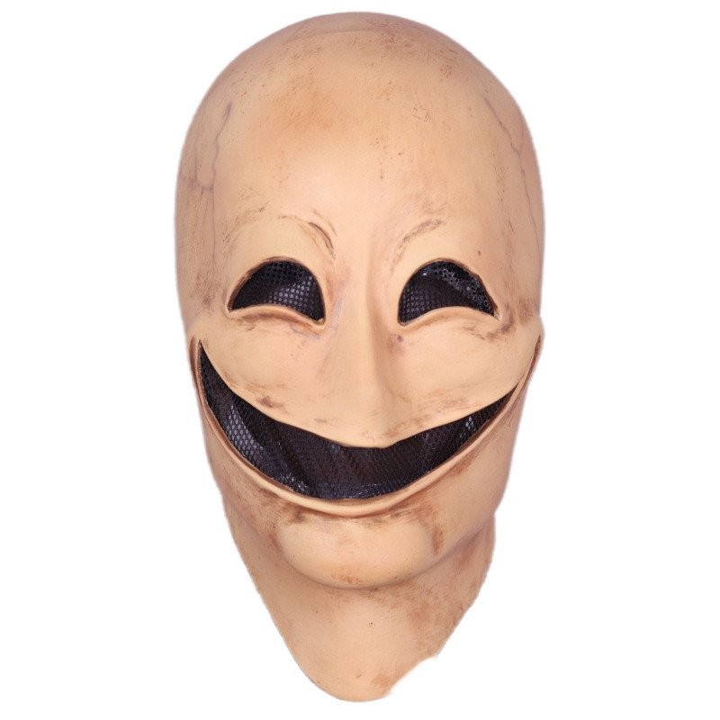 Smiley Face Alien Mask No Face Man Headgear Halloween Party Funny ...