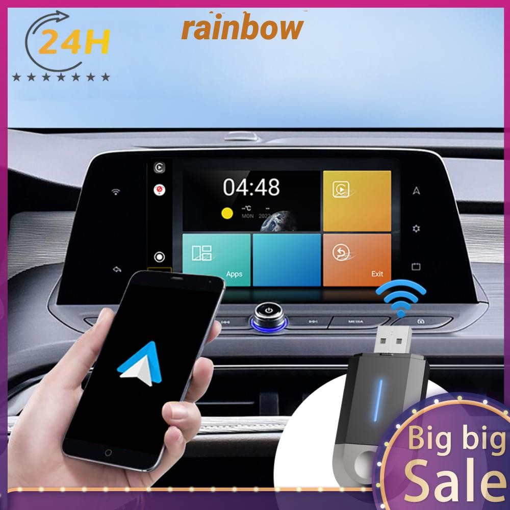 Wireless Carplay Android Auto Adapter CarPlay AI Box Type-C/USB Plug ...
