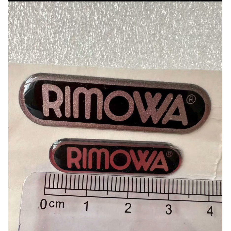 Waterproof Earth Stickers with Inner Soft Rimowa logo, luggage label ...