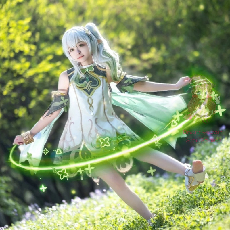 Anime Genshin Impact Nahida cosplay Costume For women Game Yuanshen cos ...