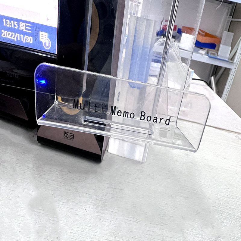 Display Message Board Display Side Sticky Notes Acrylic Whiteboard ...