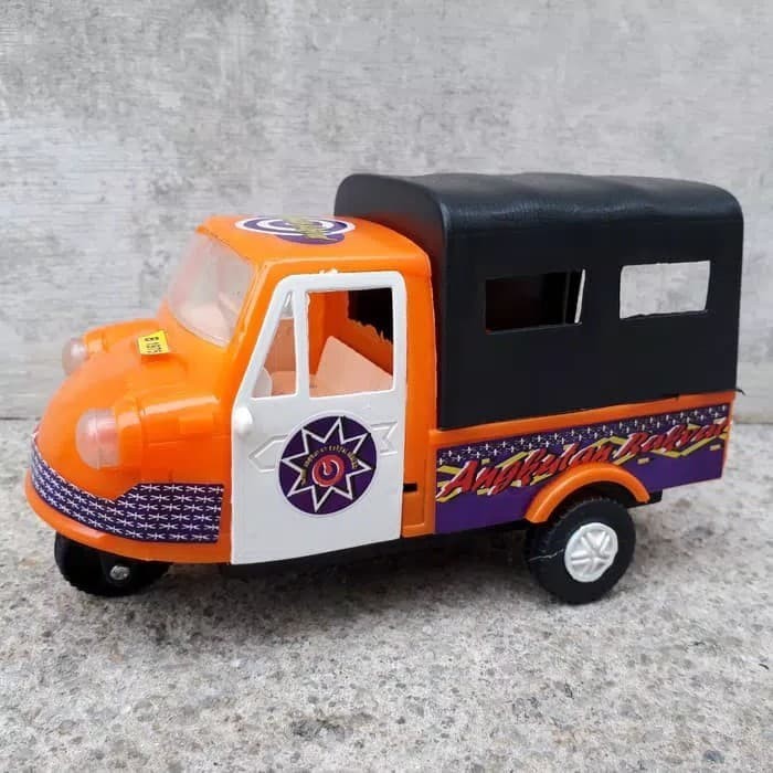 Vintage Motorcycle Rickshaw Bemo Toys - Legendary Vehicle Collection ...
