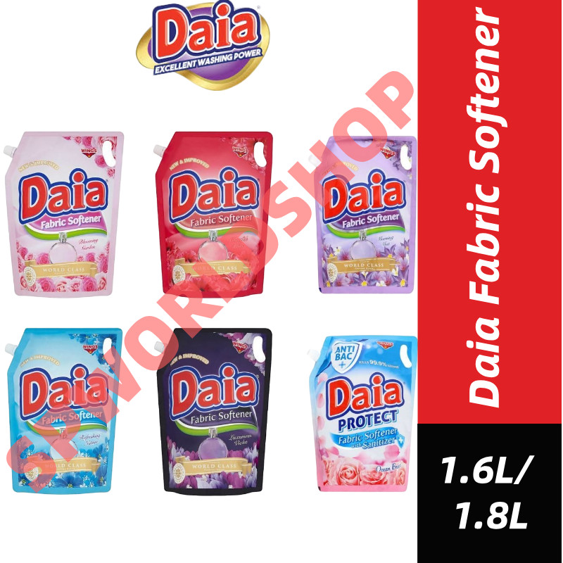Daia® Fabric Softener 1.6L / 1.8L | Shopee Malaysia