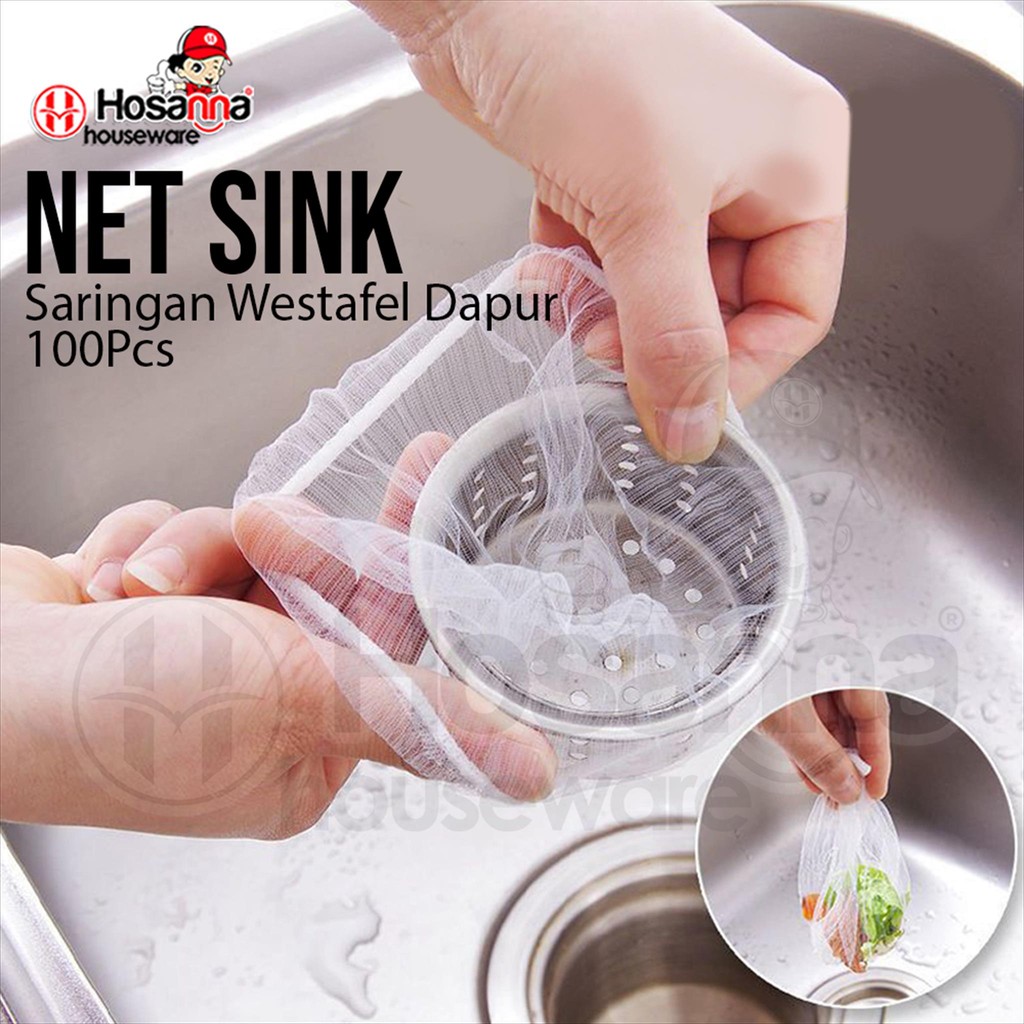 Sink Net / Sink Trash Net contains 100 pcs | Shopee Malaysia