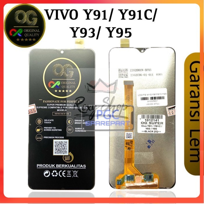 Original Super OG - LCD Touchscreen Fullset Vivo Y91 / Y91C / Y91i ...