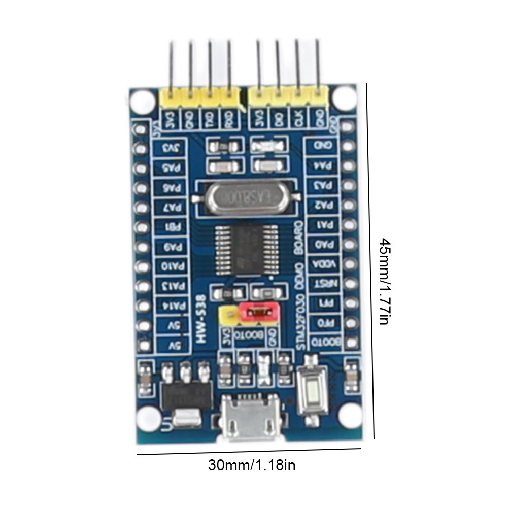 48 MHz STM32F030F4P6 Core System Learning Board ARM CORTEX-M0 Core with ...