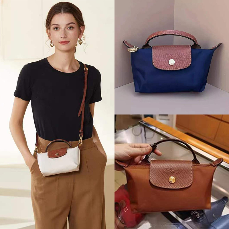 100% new ladies mini dumpling bag nylon short handle handbag phone Bag ...