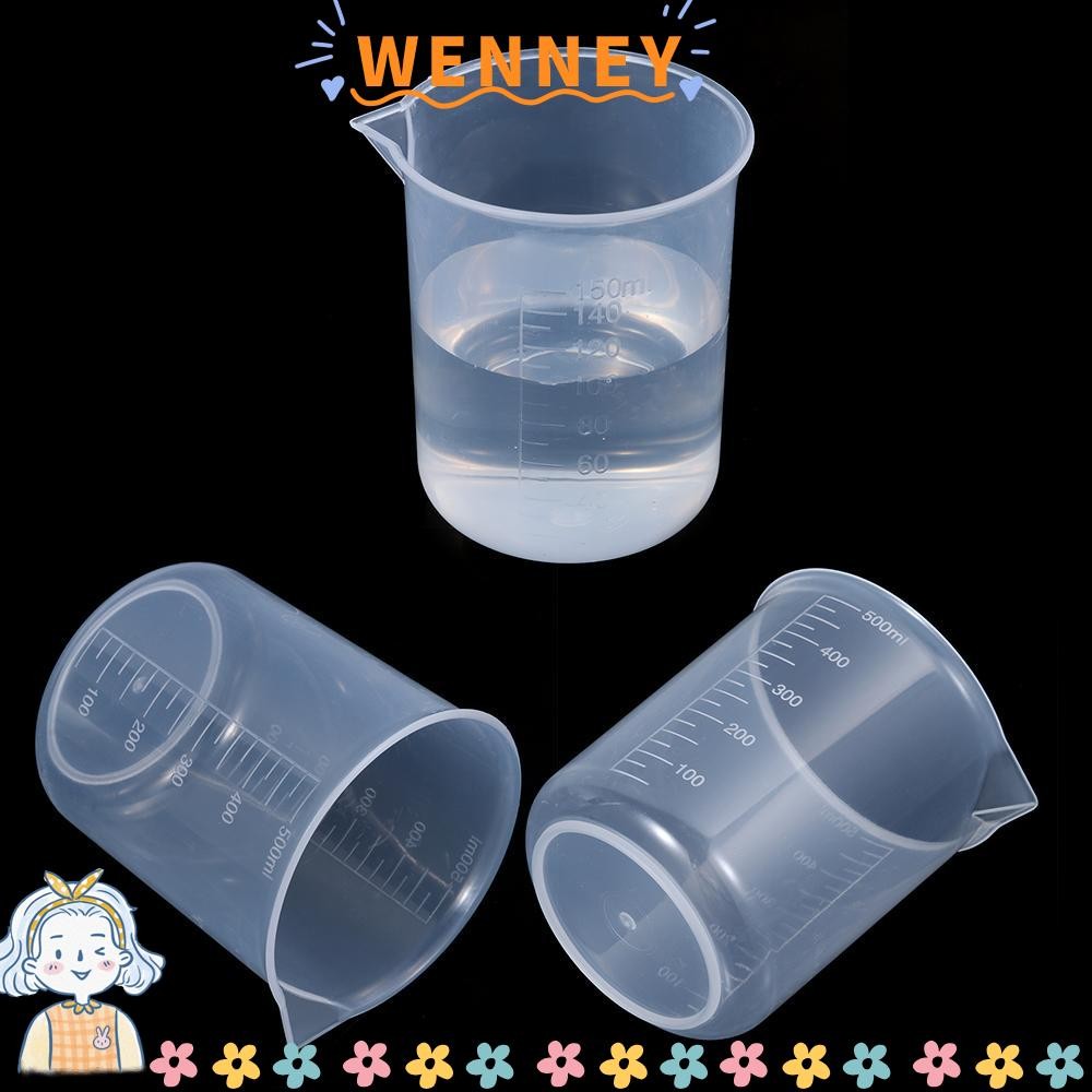 WENNEY Measuring Cup Plastic Measurement Tool Kitchen Water bottle ...
