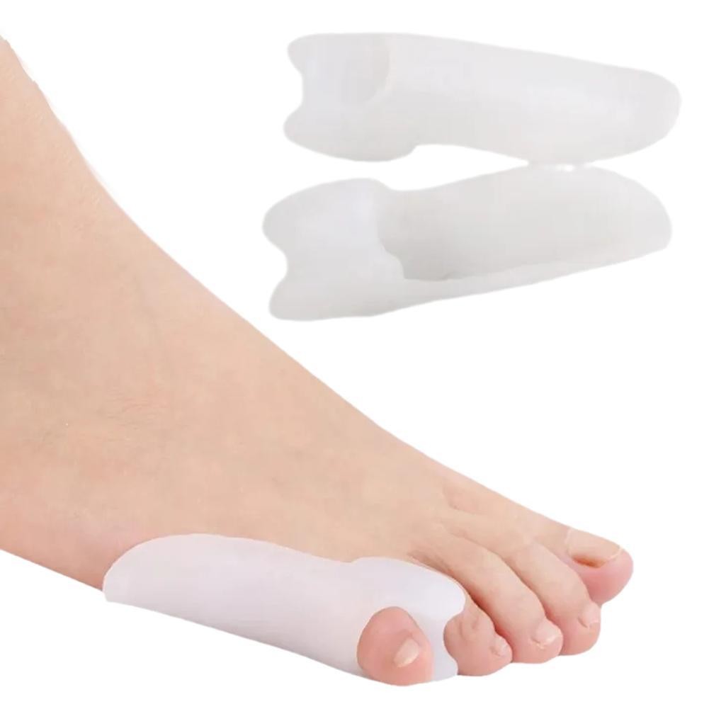 2Pcs Soft Gel Pinky Bunion Corrector Little Toe Separator Bunion Pads ...