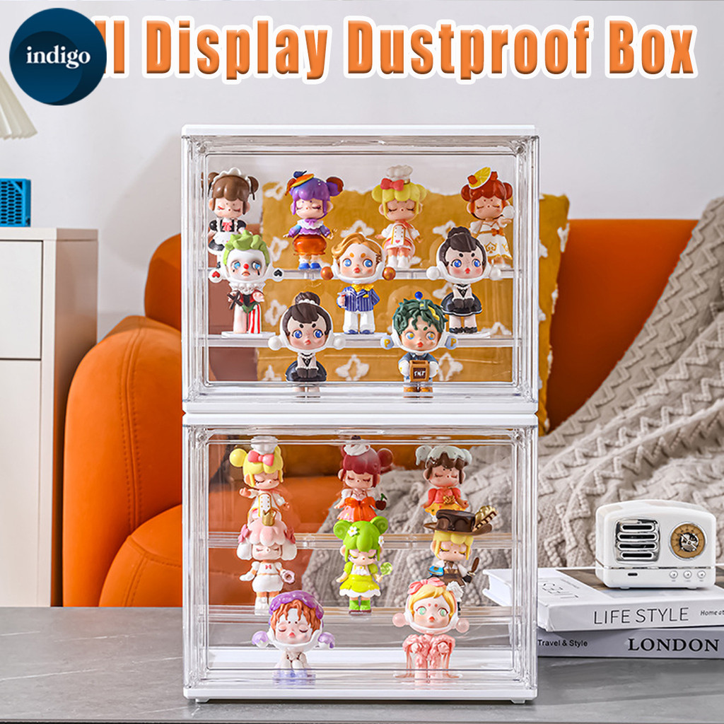 Blind Box Storage Cabinet Acrylic Doll Display Storage Box Dustproof ...