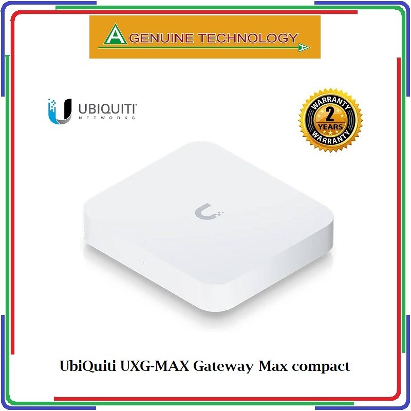 UbiQuiti UXG-MAX Gateway Max compact, multi-WAN UniFi gateway with full ...