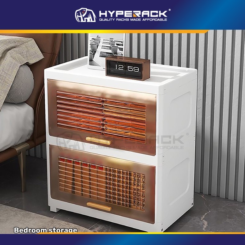 HYPERACK ™ Large Storage Organizer Container Box Compartment Box Simpan ...