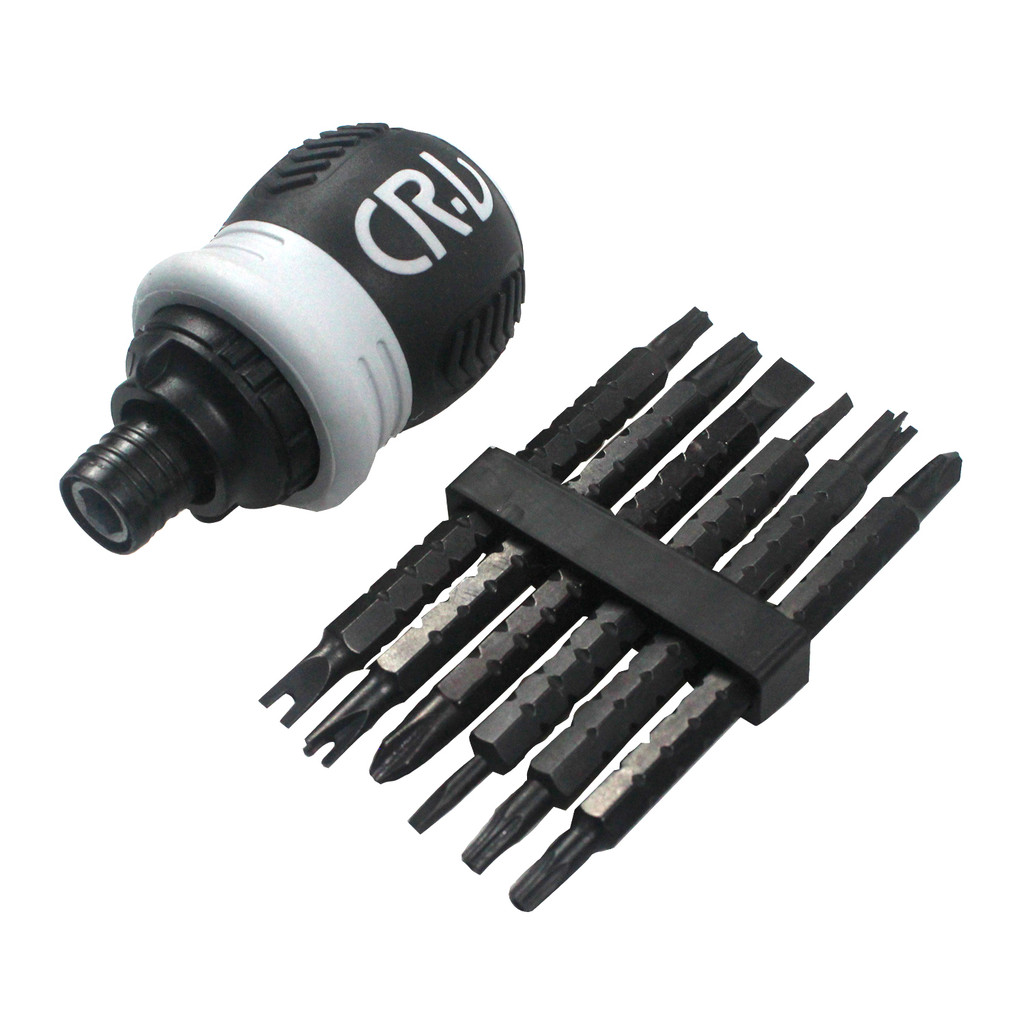 Ratcheting Screwdriver,13-in-1 Stubby Screwdriver Mini Telescopic Labor ...