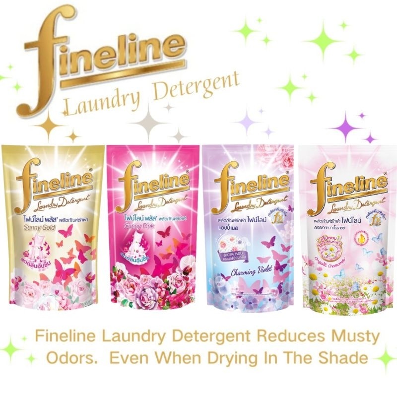 Fineline Laundry Detergent Clean, Fragrant, Stains Won't Come Back ...
