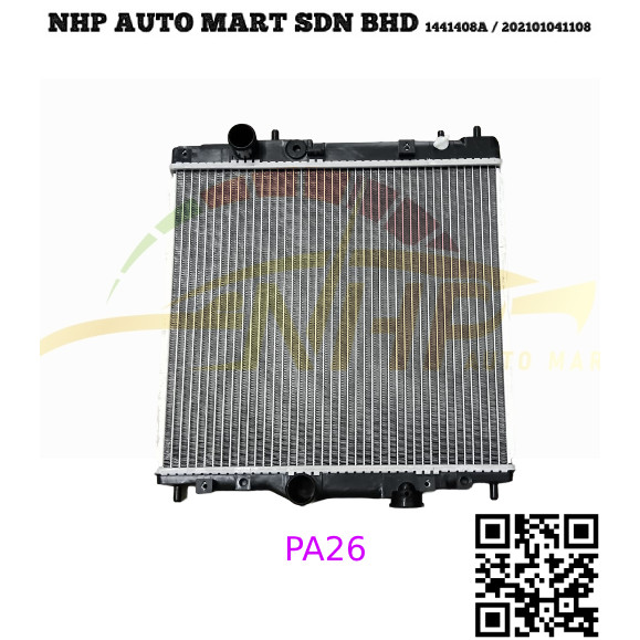 PROTON WIRA 1.3 / 1.5 RADIATOR MANUAL PA16 PA26 (RADIATOR PENDEK ...