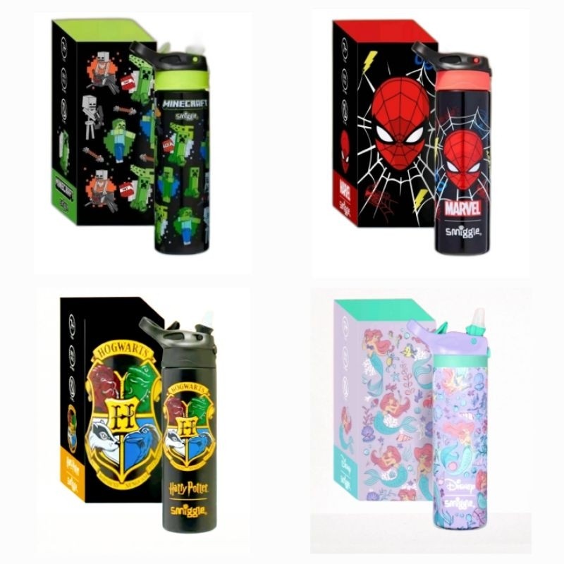 650ml SMIGGLE Drinking bottle for kindergarten elementary school junior ...