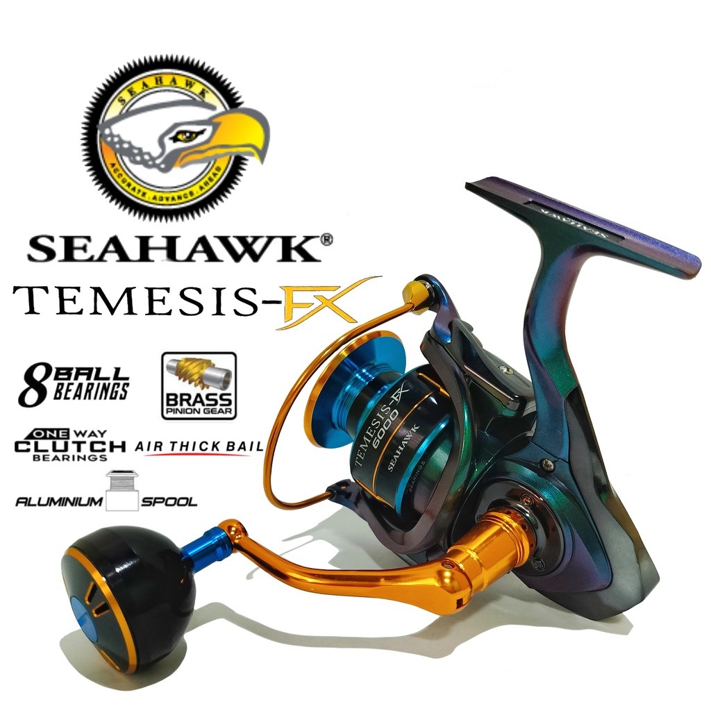 SEAHAWK TEMESIS FX SPINNING REEL 🔥Ready Stock🔥 100% Original🔥 | Shopee ...