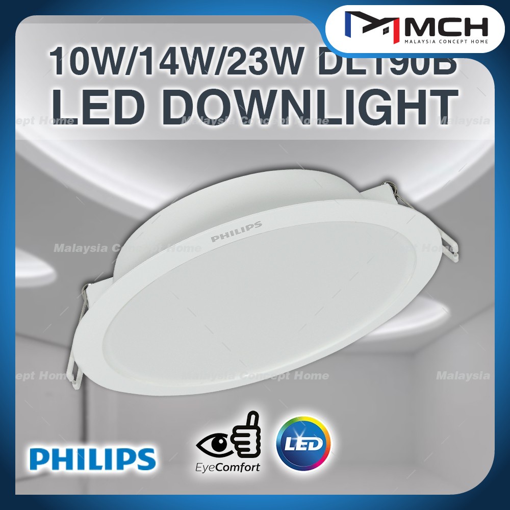 PHILIPS Eridani DL190B LED Recess Downlight 4” 6” 8” 10W 14W 23W ...