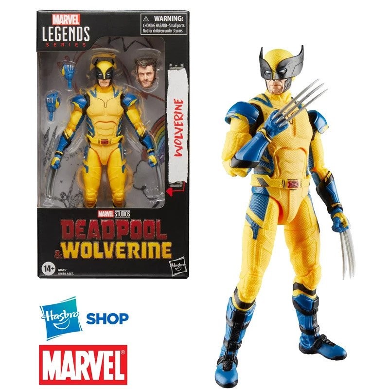 CM3N Hasbro Legend series of Marvel, Deadpool, and Wolverine movie ...