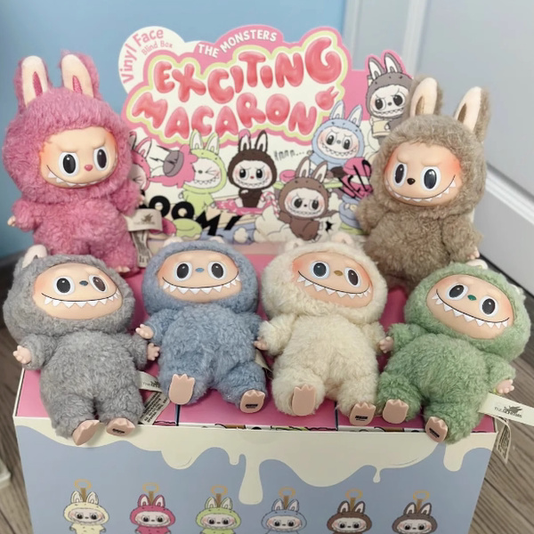 labubu doll labubu POPMART BUBBLE MART LABUBU HEART MACARON VINYL FACE ...